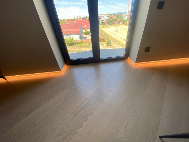 Aluminium flush-mounted skirting board (plinth) P-2-60 – ASP Profiles